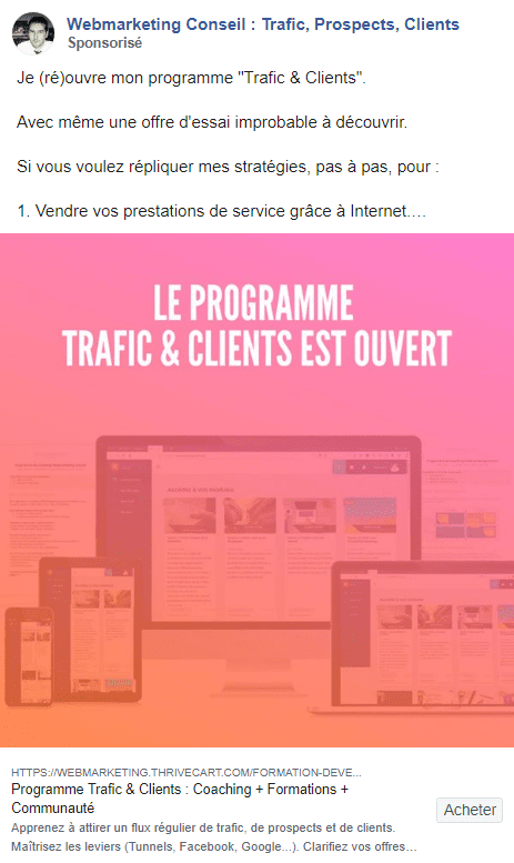 Publicité sur Facebook : 5 Etapes pour des Campagnes Rentables [Guide ...